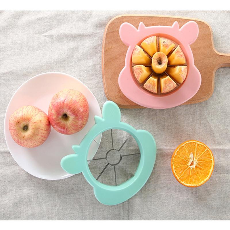 Buy Cute Cartoon Stainless Steel Cut Fruit Artifact Apples Slicer ...