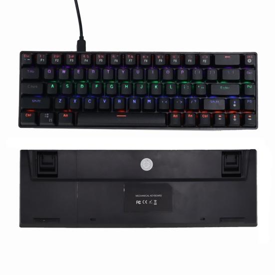 Buy DK68 Stylish Comfortable Stable Performance Durable 68 Keys Type-C ...