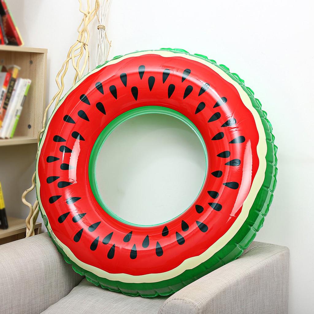 Buy Watermelon Inflatable Swimming Ring Inflatable Pool Float Circle at ...