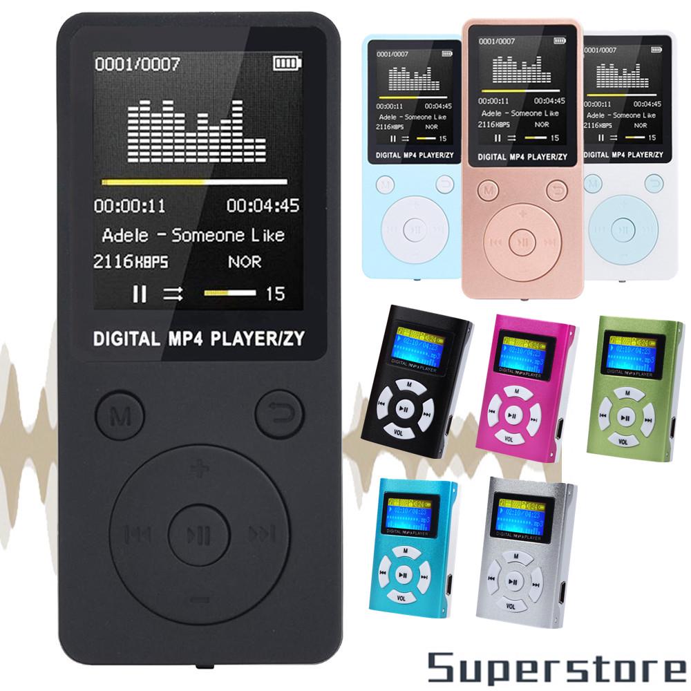 Fashion Portable USB Mini MP3/MP4 Lossless Sound Music Player FM ...