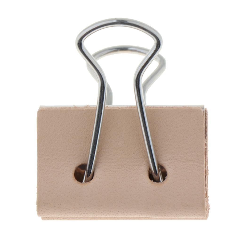 Buy 1 Piece Stainless Steel Binder Clips DIY LeatherCrafts Tools 26 x ...