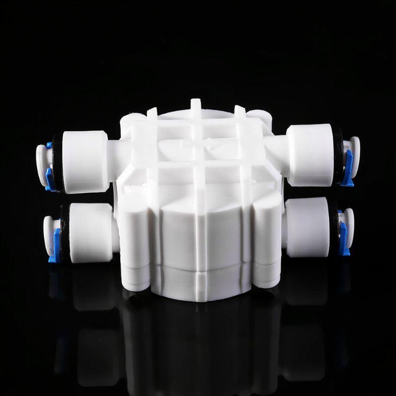 Buy 4 Way RO Auto Shut-Off Valve Switch 1/4" Water Purifier Reverse ...