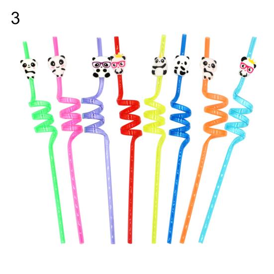 Buy Anti Fade Exquisite Cartoon Straw Novel Portable Decorative at ...