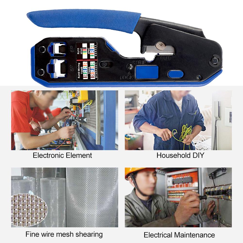 Cheap Multifunction Connector Crimp Plier Cable 8P/6P/CAT5/CAT6 Crystal ...