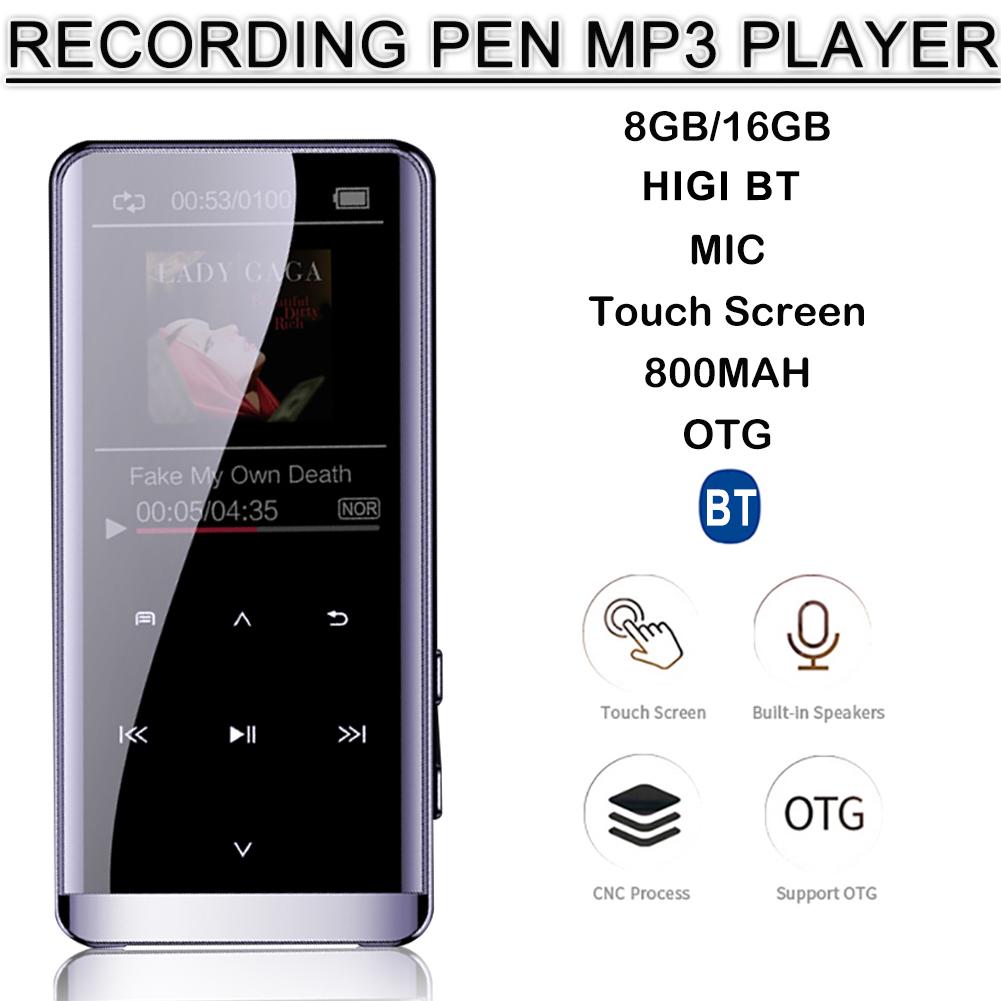 Buy M13 Bluetooth MP3 Mini MP4 Lossless HIFI Music MP5 Walkman mp6 ...