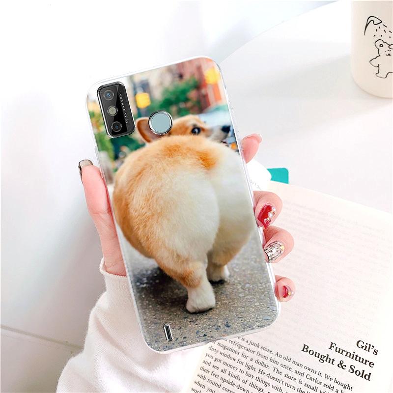 💰Kjøp Cases For Tecno Spark 6 Air Go KE7 KE6 KE5 Case Silicone Matte ...