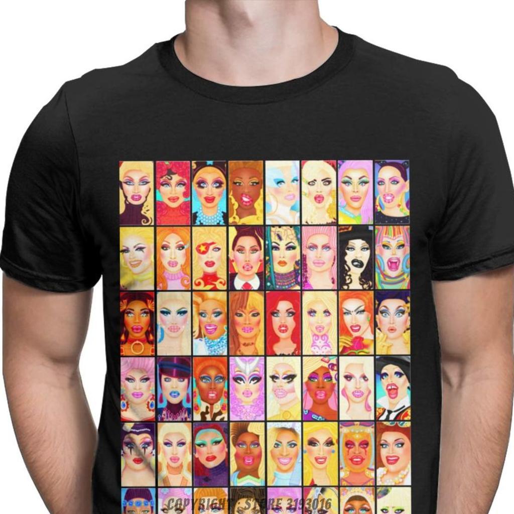 Buy Drag Queen Royalty Tshirts For Men Cotton T-Shirts Rupaul's Drag ...