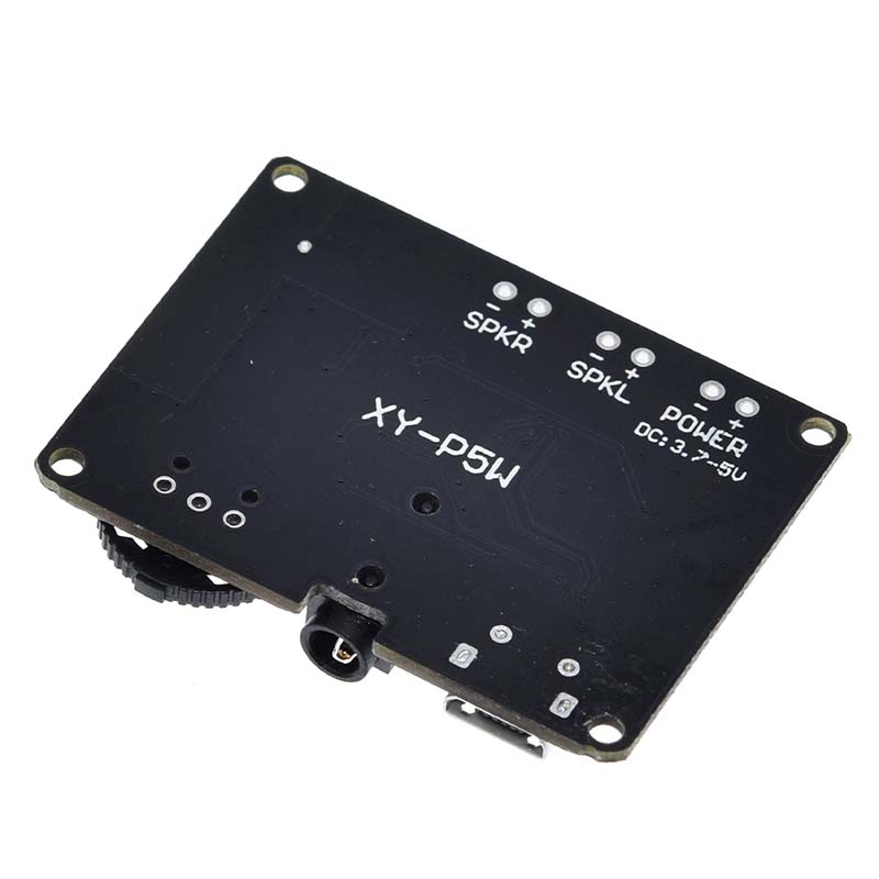 5W+5W PAM8406 Bluetooth 5.0 DC3.7-5V Stereo Audio Power Amplifier ...