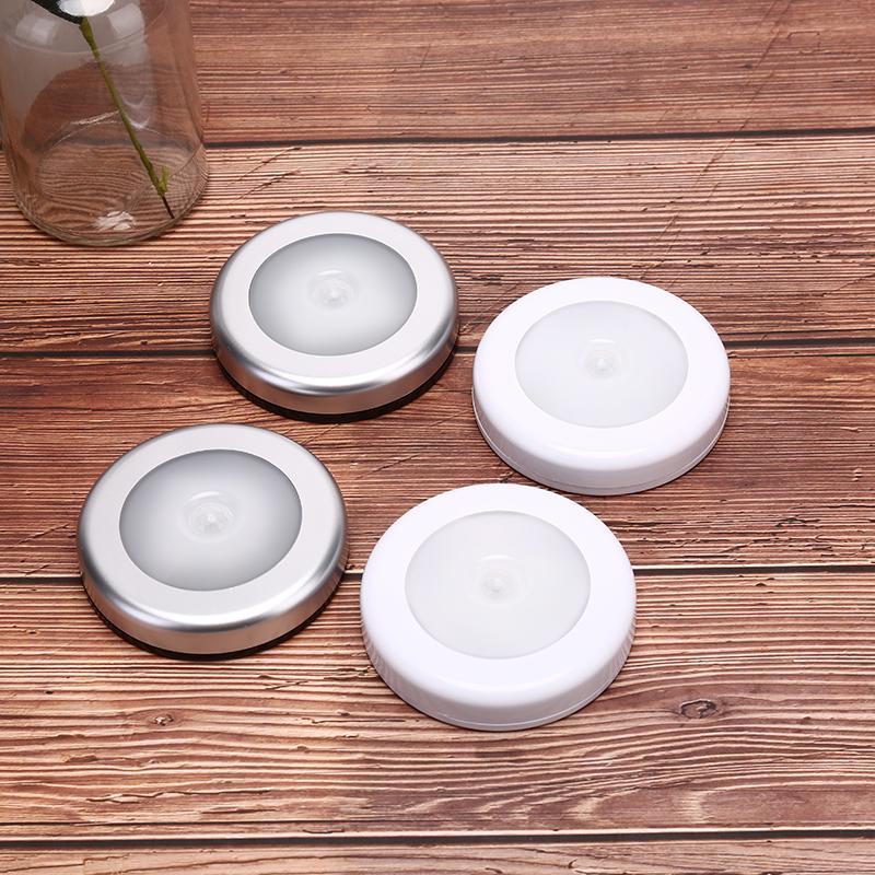 Wireless 6-LED Light PIR Auto Sensor Motion Detector Corridor Wall ...