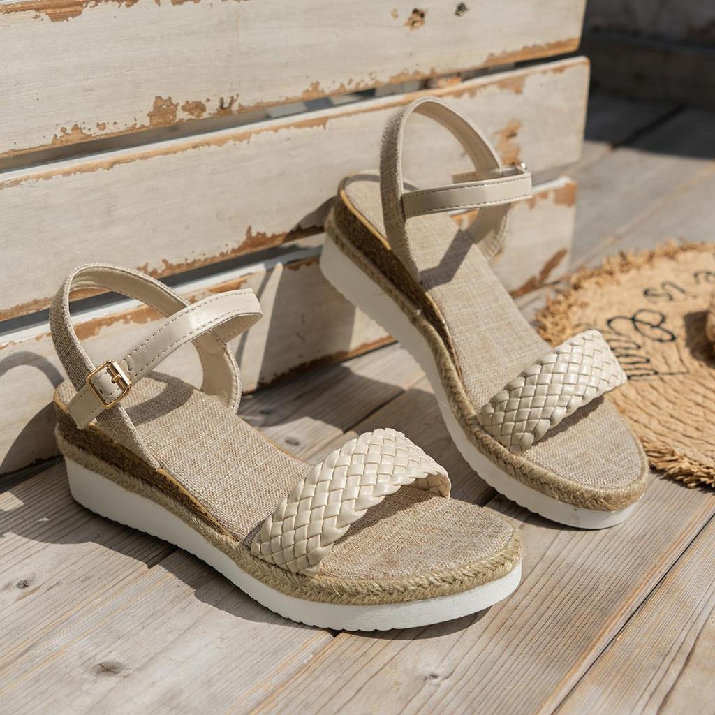 Cheap Comfortable Fabrics Elevator Sandals For Women Summer Cool ...