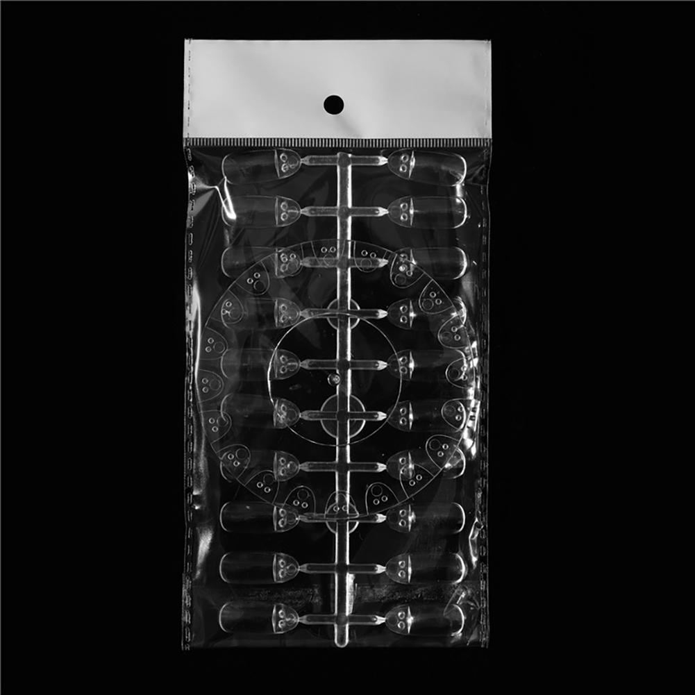 Nail Art Detachable 20-Color Disc Color Card Novice Practice Nail Plate ...