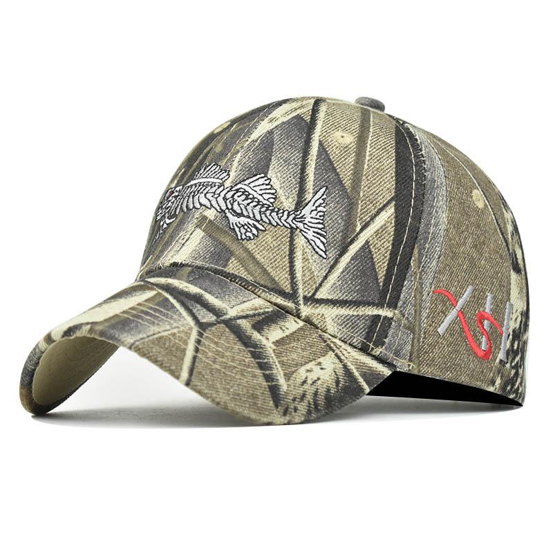 Satın alın FS 2023 Trendy Fish Bone Embroidery Hip Hop Caps For Women ...