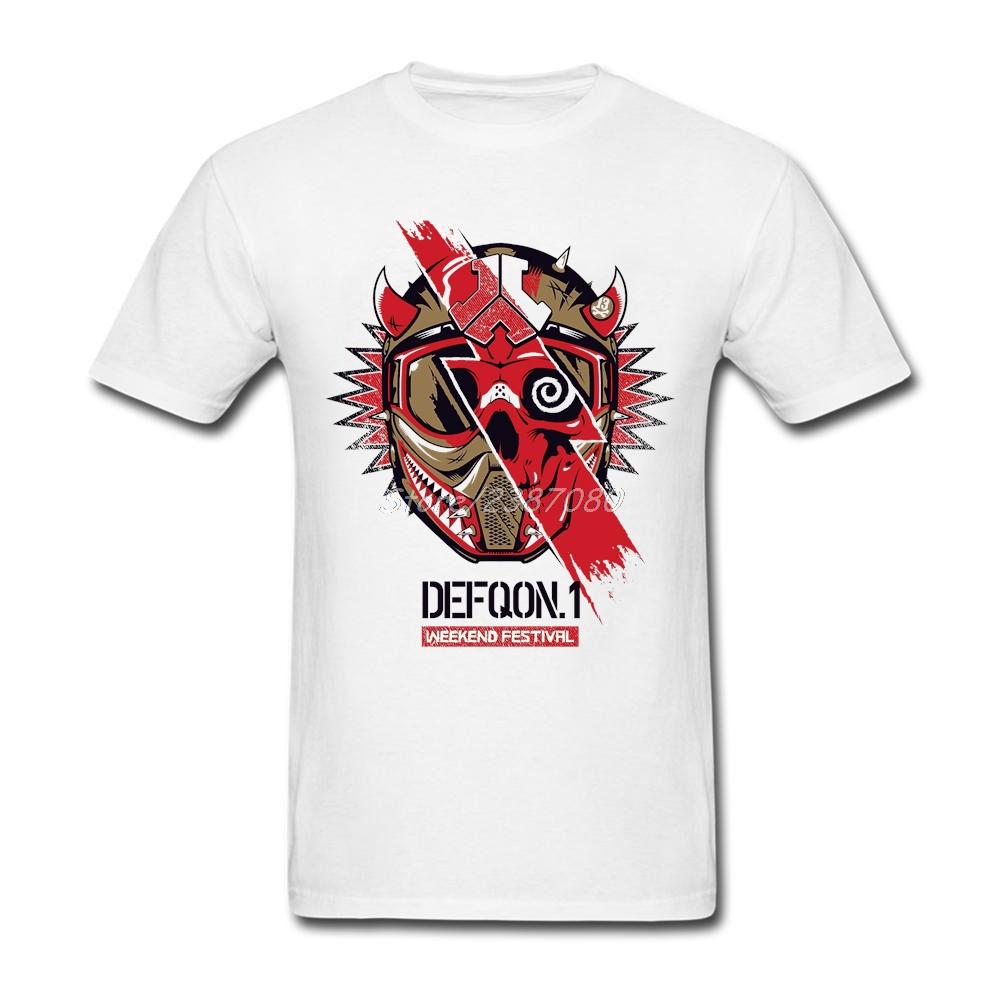 Buy Fashion Defqon 1 T Shirt Selling Men S Shirt Cotton XXXL Short ...