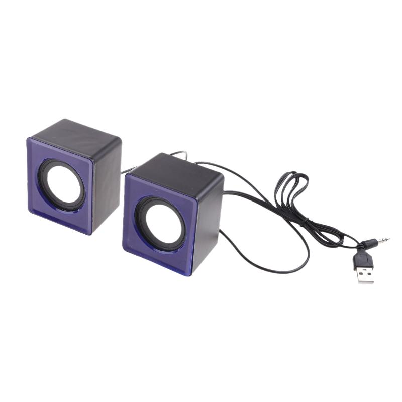 Buy Universal USB Music Speakers ABS Material 3.5mm Plug Mini Music ...