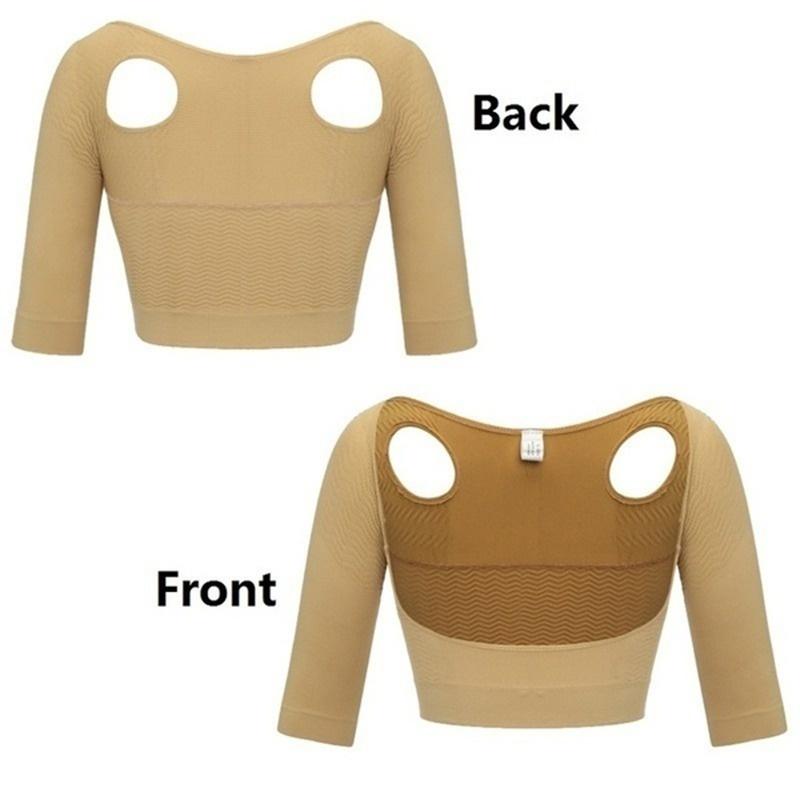 Buy Women Slimming Compression Arm Body Shaper Breast Lift Shapers ...