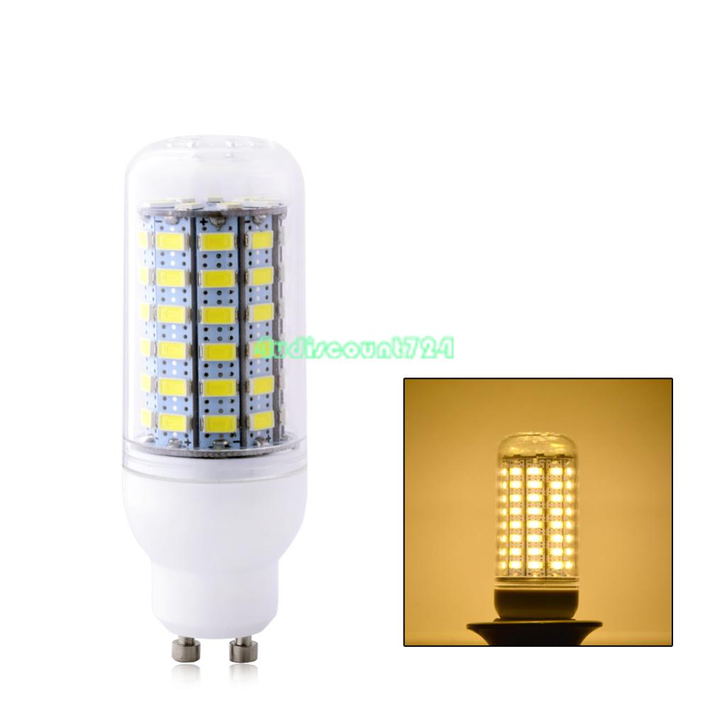 5730 SMD LED Corn Bulb Lamp Cool/Warm White 20W 110~220V E27/GU10/G9/E14/B22 Candelabra Light ...