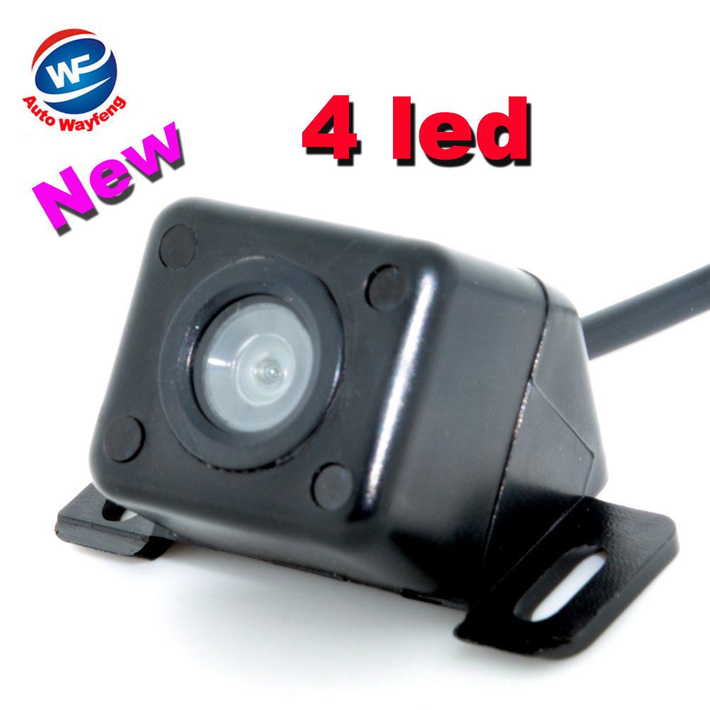 Buy 4 LED CCD CCD Car Rearview Camera night Wide Angle Camera Car For ...