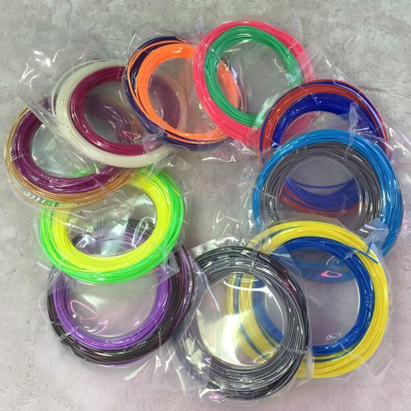 Buy 3D Pen Filament Refills 1.75mm ABS Filament 10M for Each Roll ...