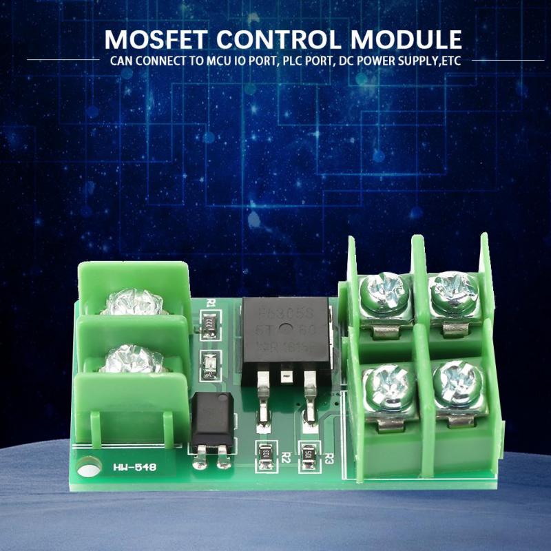 DC Control MOSFET Electronic Switch Control Panel Pulse Trigger Switch ...