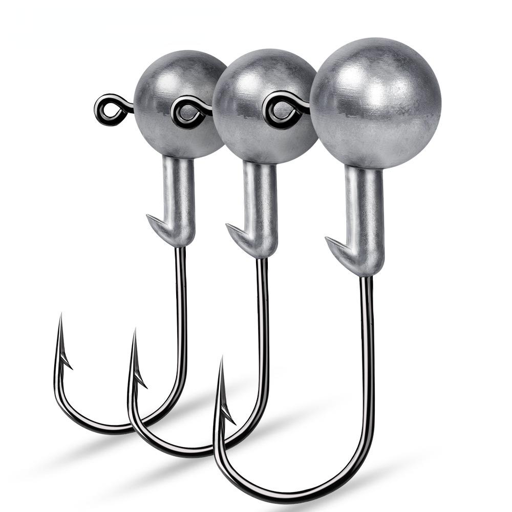 💰Compra online de Head Hook Cabeça de chumbo Sharp Cor Natural Soft ...