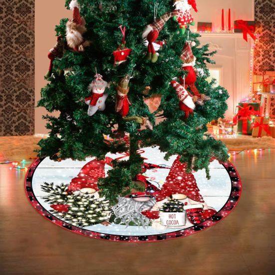 Buy Innovative Beautifully Lightweight Christmas Tree Mat Santa Claus ...