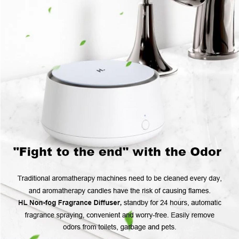 Happy Life HL Nonfog Aromatherapy Essential Oil Diffuser Air Purifier ...