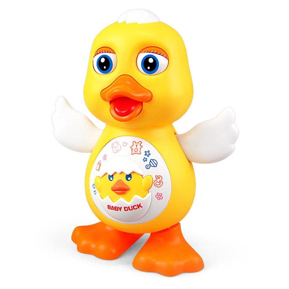 Buy NNEE Electric Dance Lighting Duck Educational Toy Interactive ...