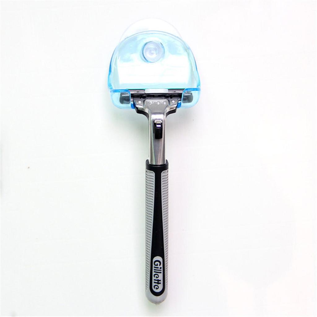 Buy HDE Practical Design Home Bathroom Shaver Hanging Rack Clear ...