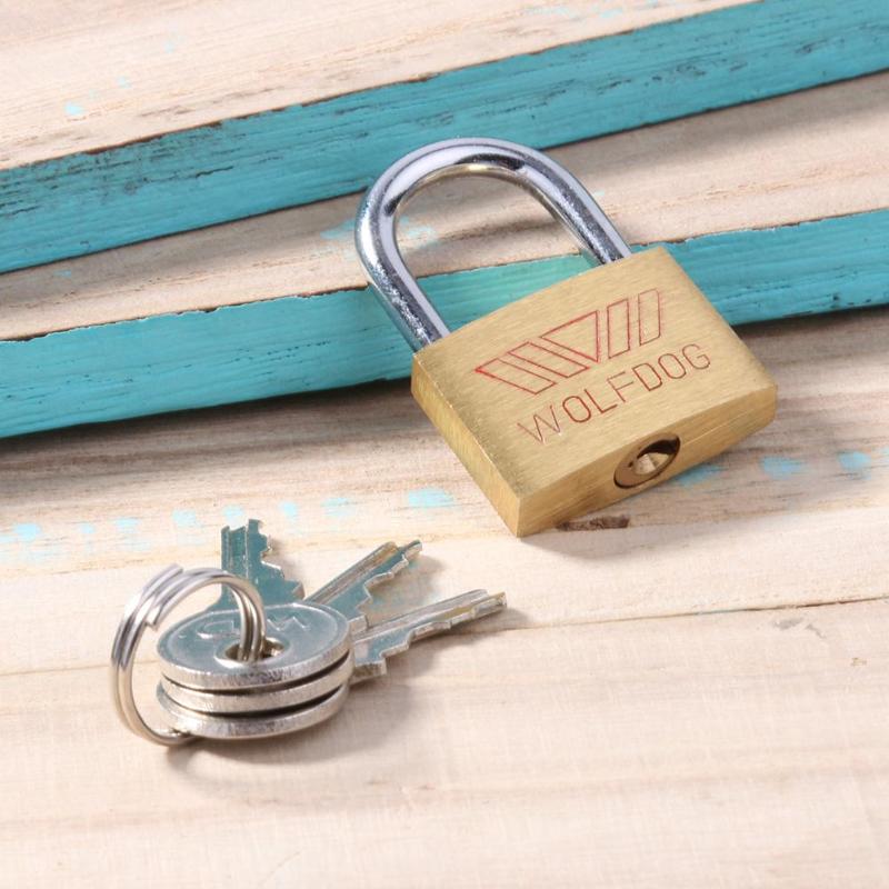 Buy Mini Thin Copper Padlock Safety Cabinet Lock Safety Locker Latch ...