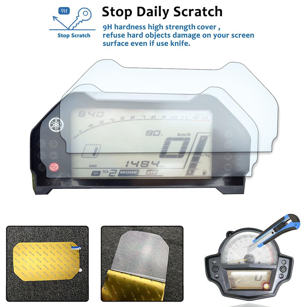 Buy REALZION Motorcycle Cluster Scratch Protection Film Dashboard ...
