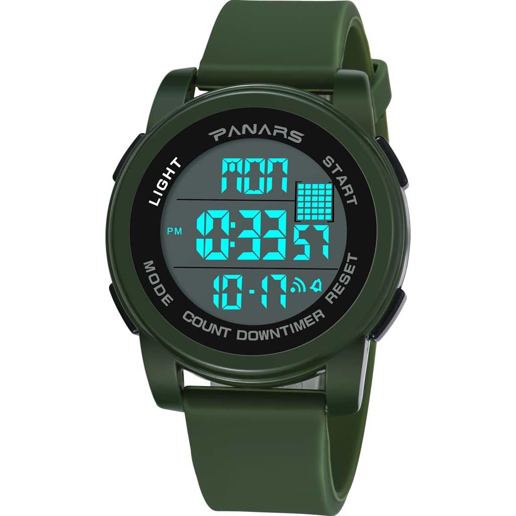 Buy Sports Digital Luminous Outdoor Waterproof LED Multi Function ...