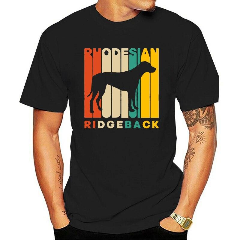 Buy Vintage Style Rhodesian Ridgeback Silhouette T-Shirt Unique Design ...