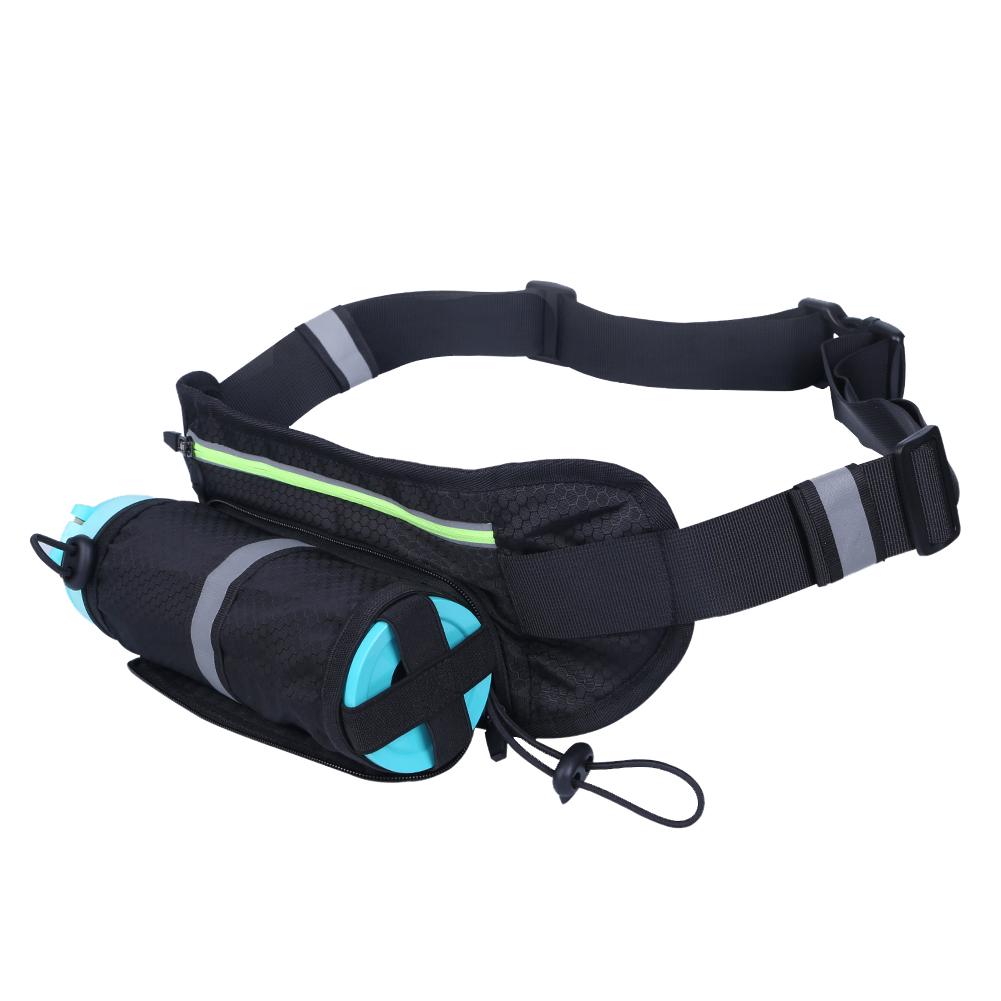 Sports Outdoor Running Fitness Water Bottle Waist Pack Waterproof Nylon ...