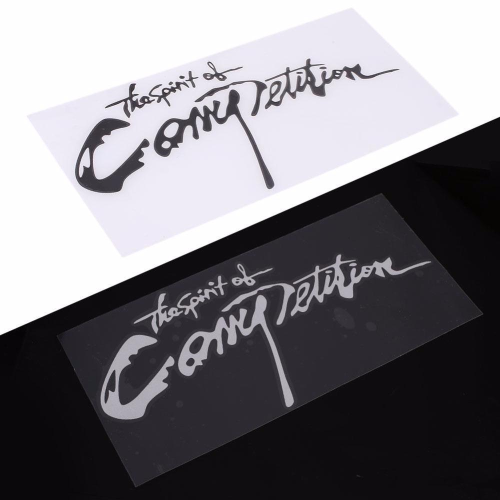 Buy Car Styling Auto Sticker The Spirit of Competition Styling Bumper ...