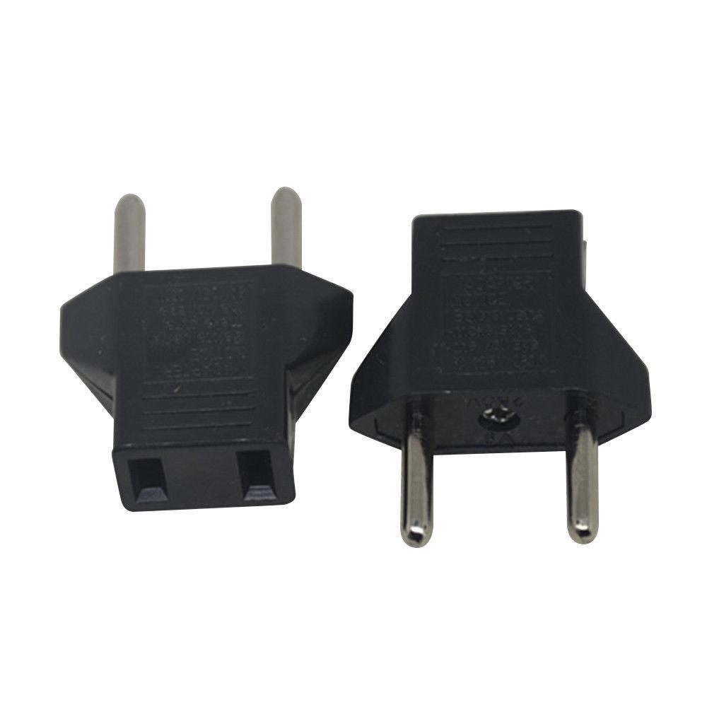 Buy New 2Pcs USA US To EU Europe Euro Travel Charger Power Adapter ...