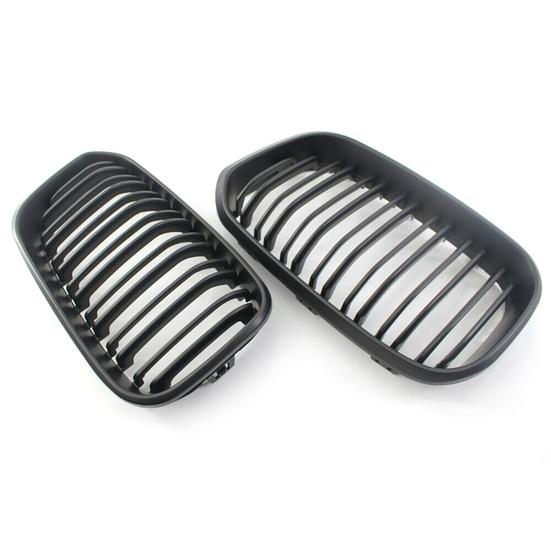 1Pair Car Grilles Front Bumper Grills Matte Black 51137371685 uygun ...