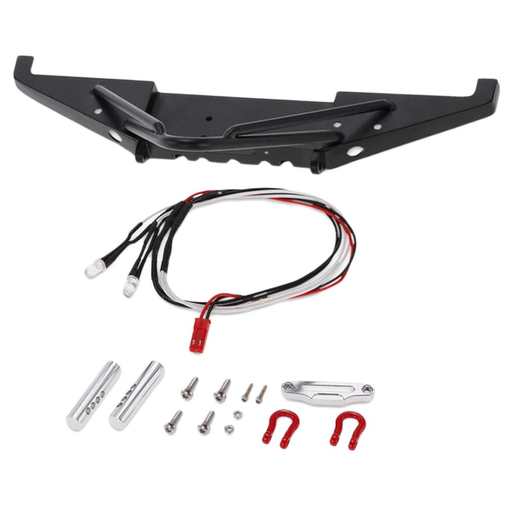 Buy RC Car Bumper Metal Bull Bar 1/10 Rock Crawler Parts for AXIAL ...