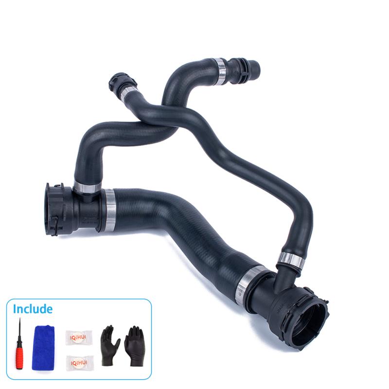 A1962 For BMW Series Genuine Radiator Cooling Upper Hose OE:17127546064 17127521776 (With kit ...