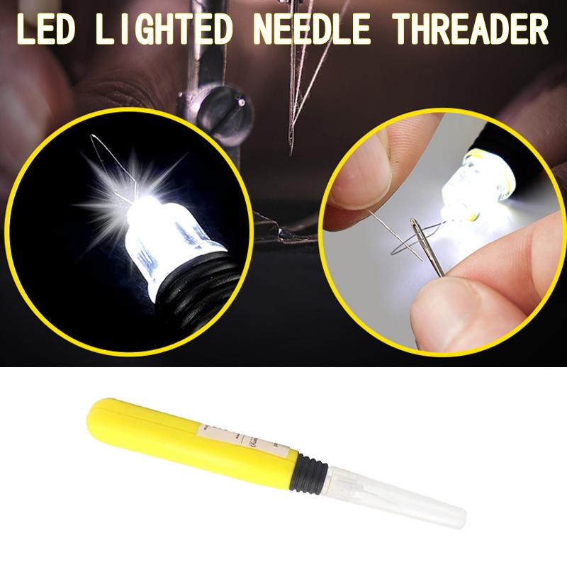 Buy DIY Quick Needle Embroidery Sewing Machine With Battery LED Light ...