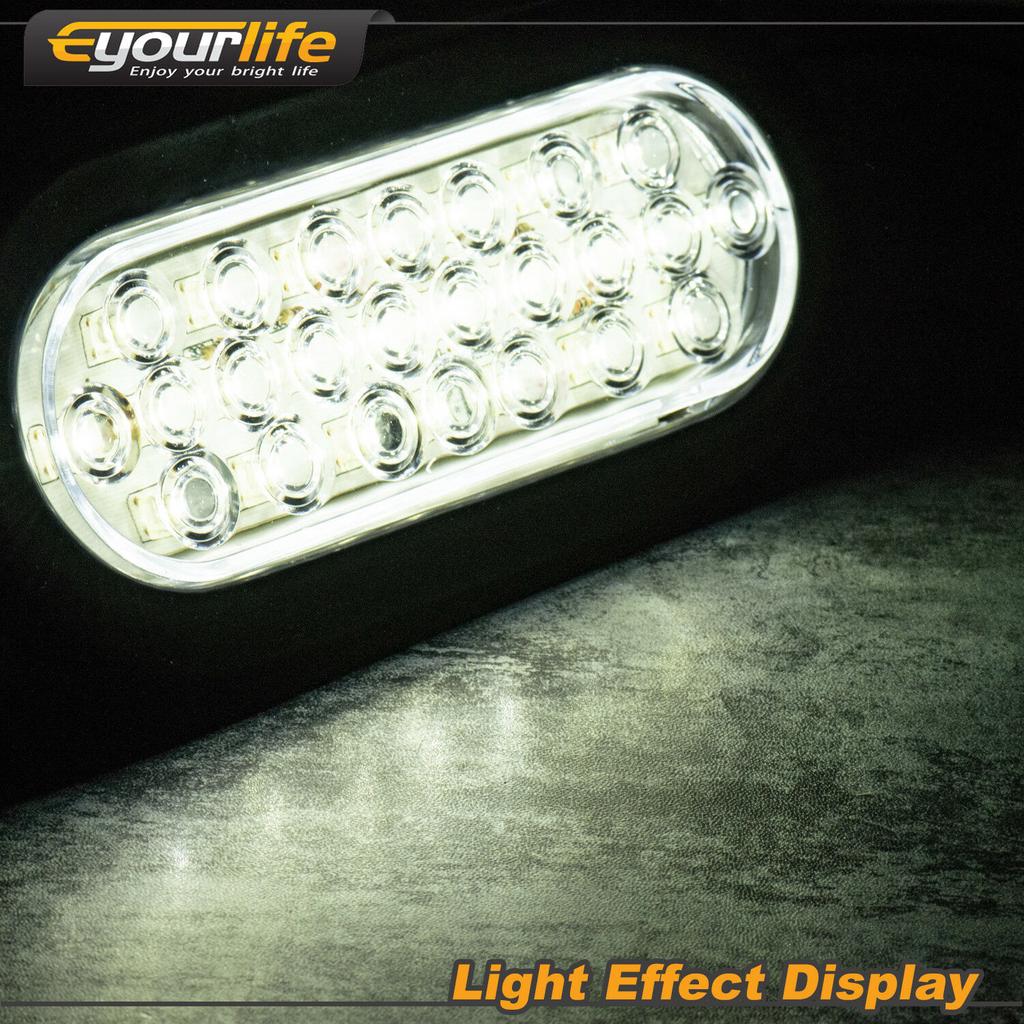 Buy 2pcs 12V DC Power Source Light/Turn Light /Tail Light/Brake Park ...