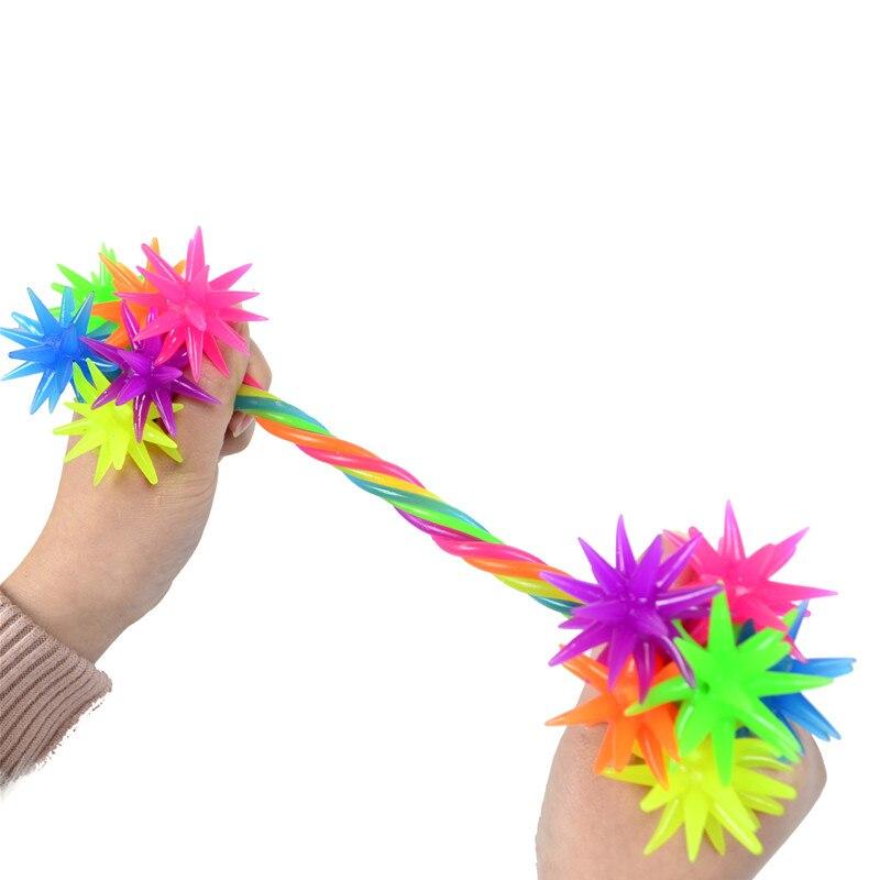 Buy 5Pcs/Set Sticky Toy Elastic Stretchable Sticky Meteor Hammer ...
