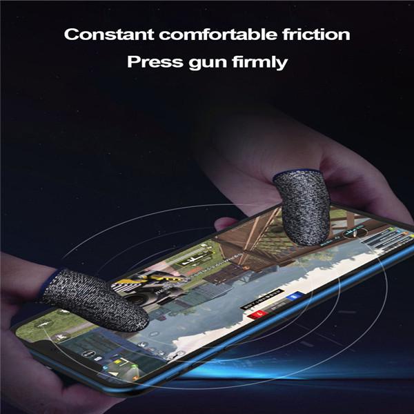 Buy Gaming Finger Sleeve Mobile Screen Game Controller Sweatproof ...