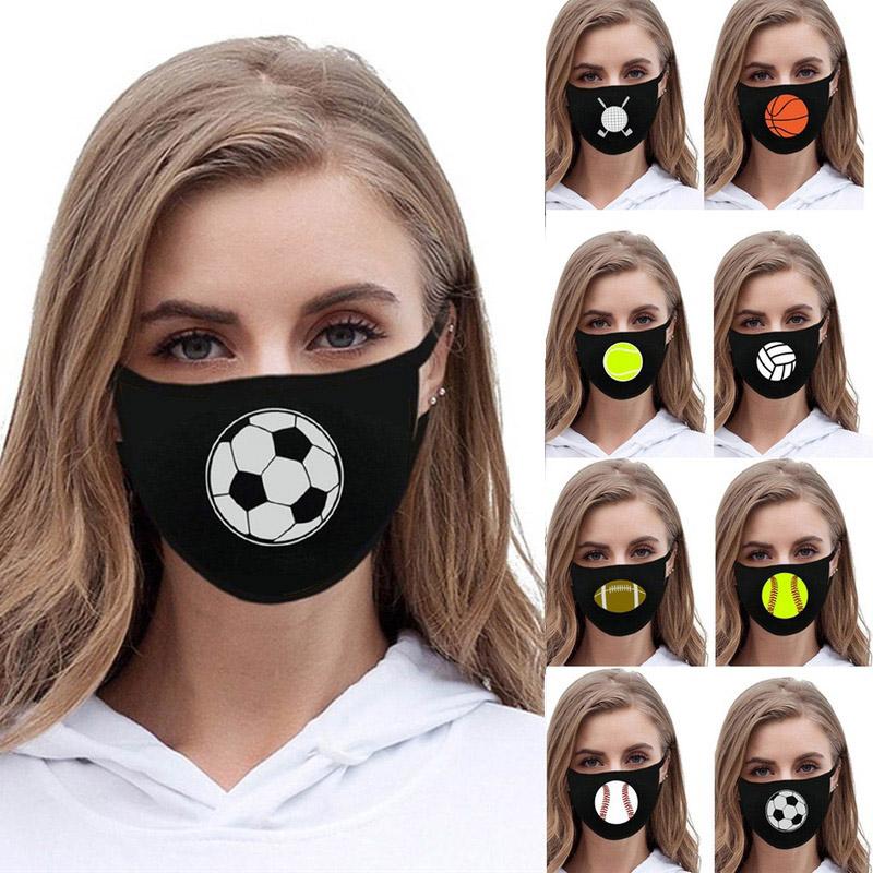 New Style Football Printed Mask Autumn and Winter Washed And Reused ...