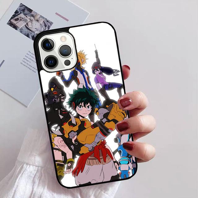 My Hero Boku Academia MHA Phone Case for iPhone 11 12 13 14 Pro Max ...