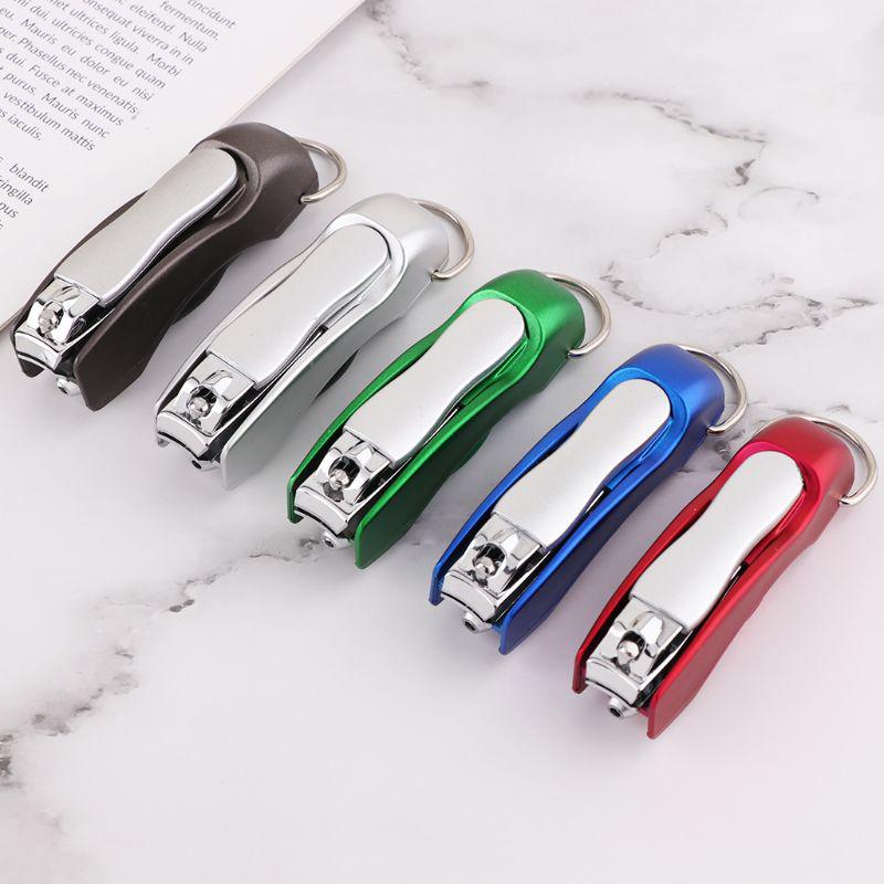 Buy Protable Key Chain Ballpoint Pen Multifunction Metal Nail Clippers ...