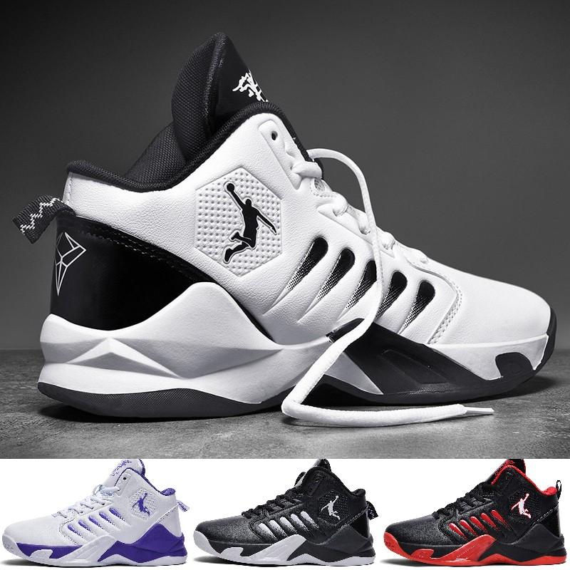 Buy New High-top Basketball Shoes Men Outdoor Sneakers Men Wear ...