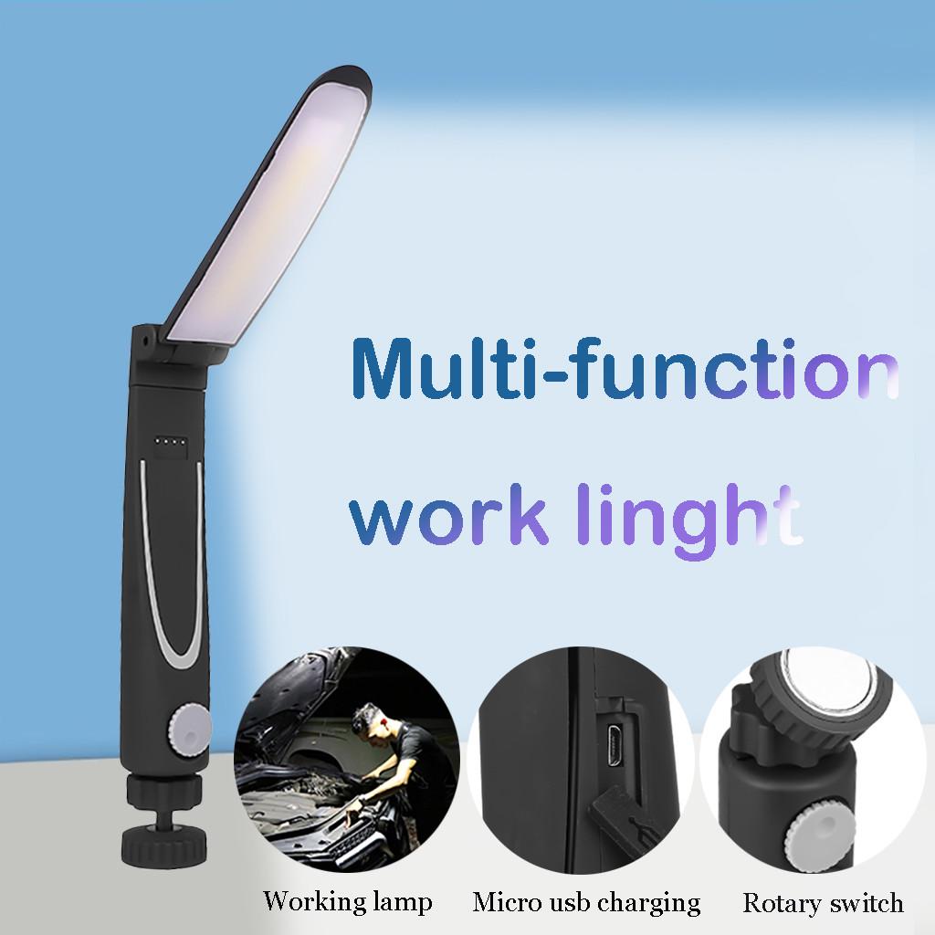 Buy Magnetic Car Repair COB Rechargeable Camping Folding Work Light ...
