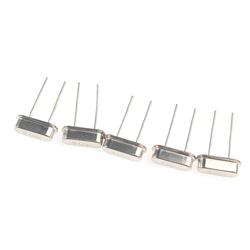 35PCS HC-49S Crystal Oscillator Set 6Mhz 8Mhz 10Mhz 12Mhz 11.0592Mhz 16Mhz 32.768K Quartz ...