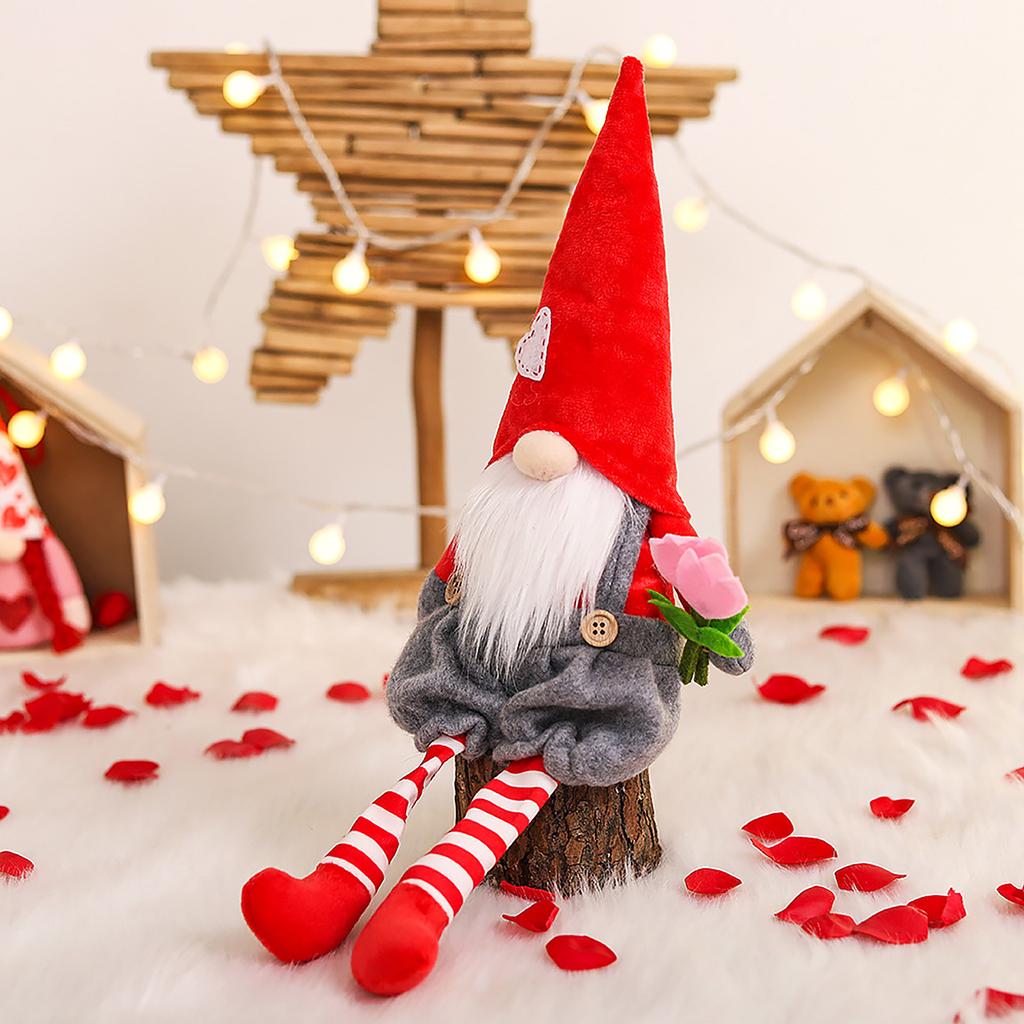 Buy Love Faceless Doll Rudolph, Dwarf Window Decorations, Holiday Gifts ...