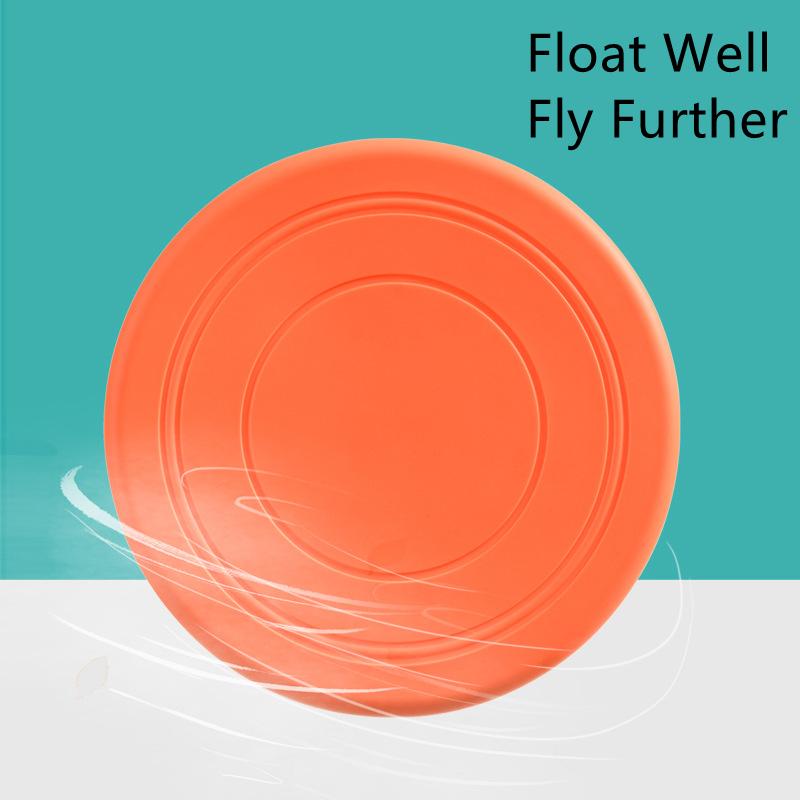 Cheap Soft Non-Slip Dog Flying Disc Silicone Game Frisbees Anti-Chew ...